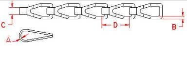 Sash Chain | Stainless | Bosun Supplies