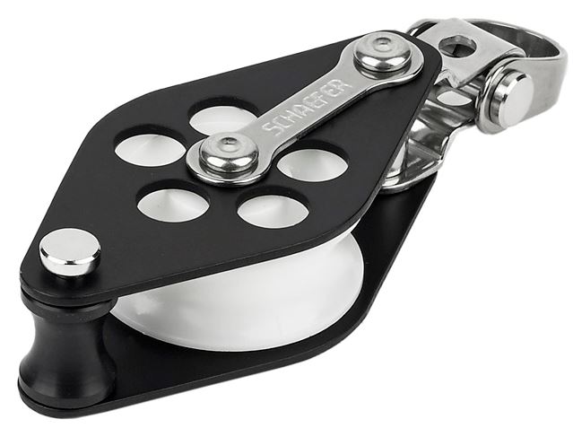 Schaefer Single Blocks with Becket | Bosun Supplies