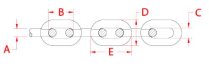 Proof Coil Stainless Steel Chain | Bosun Supplies